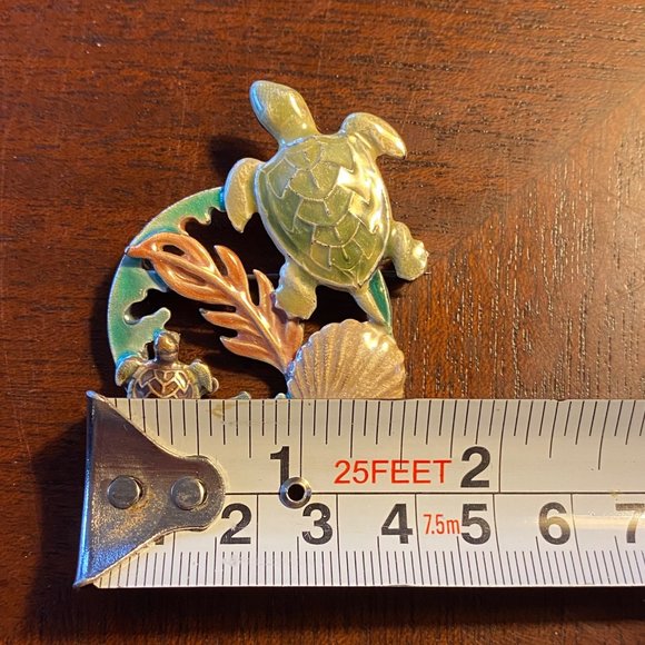 Kenneth Cole | Jewelry | Vintage Kenneth Cole Turtles Brooch | Poshmark